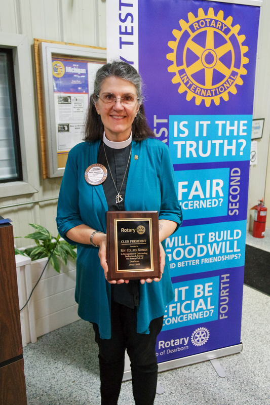 Dearborn Rotarians Awarded Special Honors at Service Above Self Dinner - The Rotary Club of Dearborn