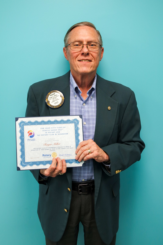 Dearborn Rotarians Awarded Special Honors at Service Above Self Dinner - The Rotary Club of Dearborn